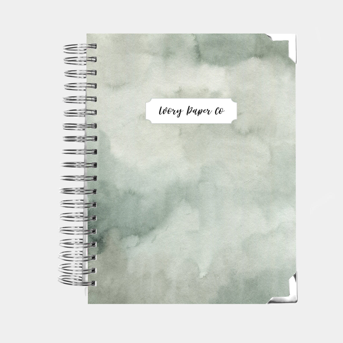 Green Watercolor | Academic Planner – Ivory Paper Co