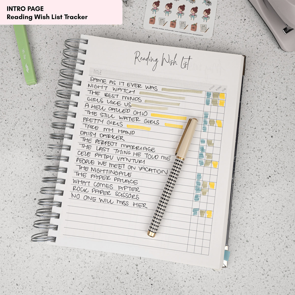 All In One Planner | Ivory Paper Co.