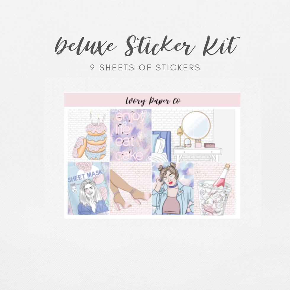 Sticker Kits For Your Planner | Ivory Paper Co