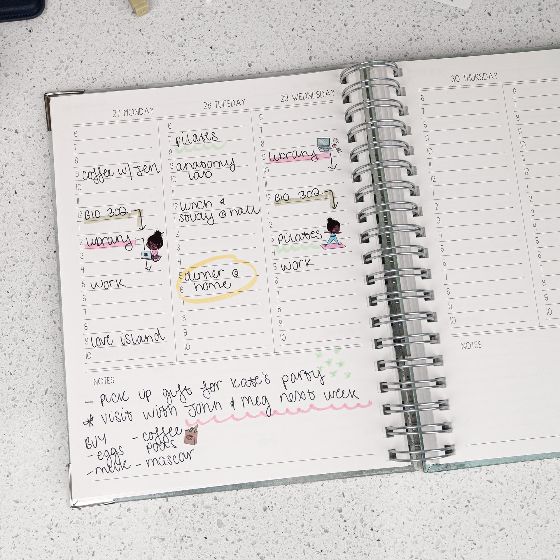 Academic Planners - Planner For Students 2024/2025 – Ivory Paper Co