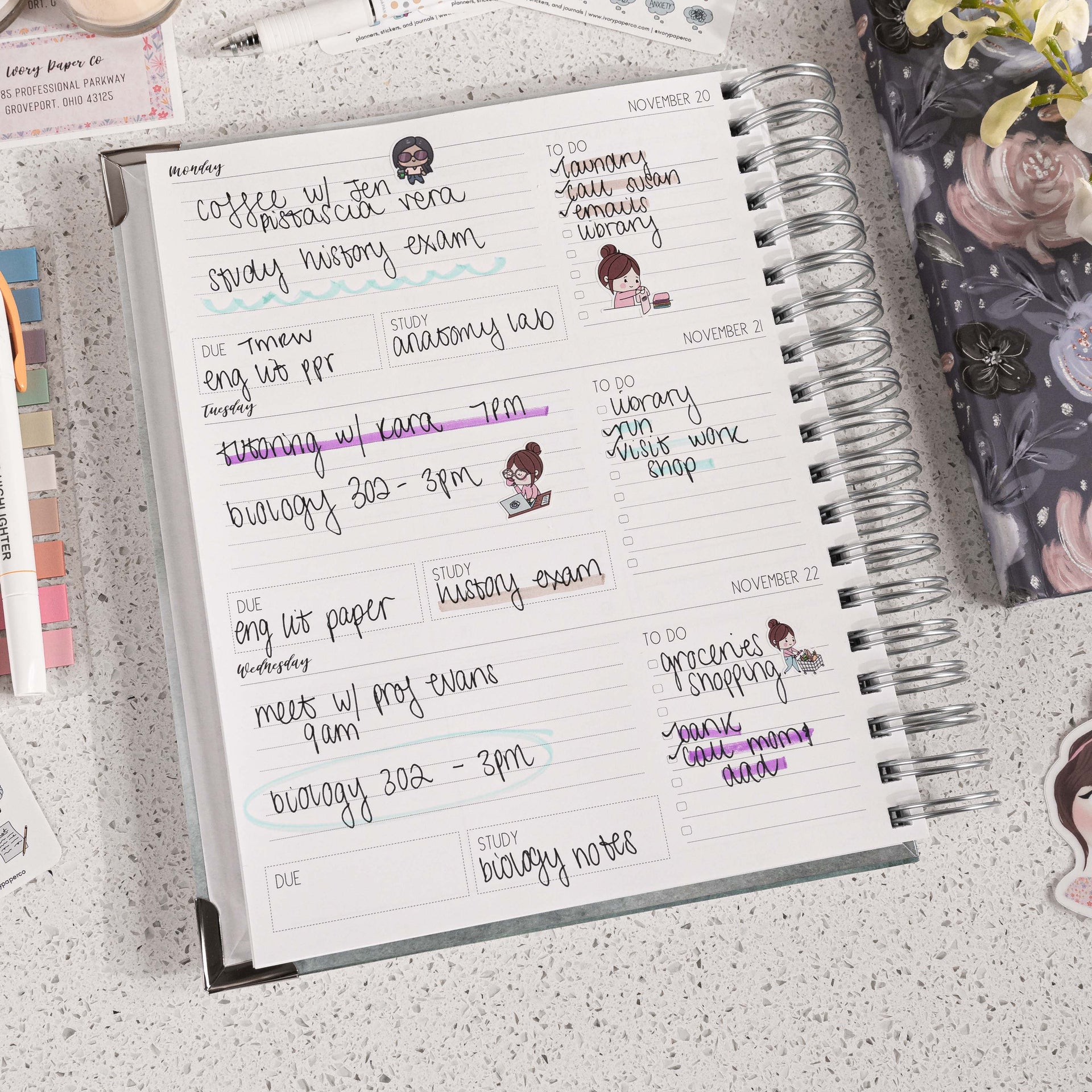 Planners 2024 | Custom & Personalized Planners | Ivory Paper Co