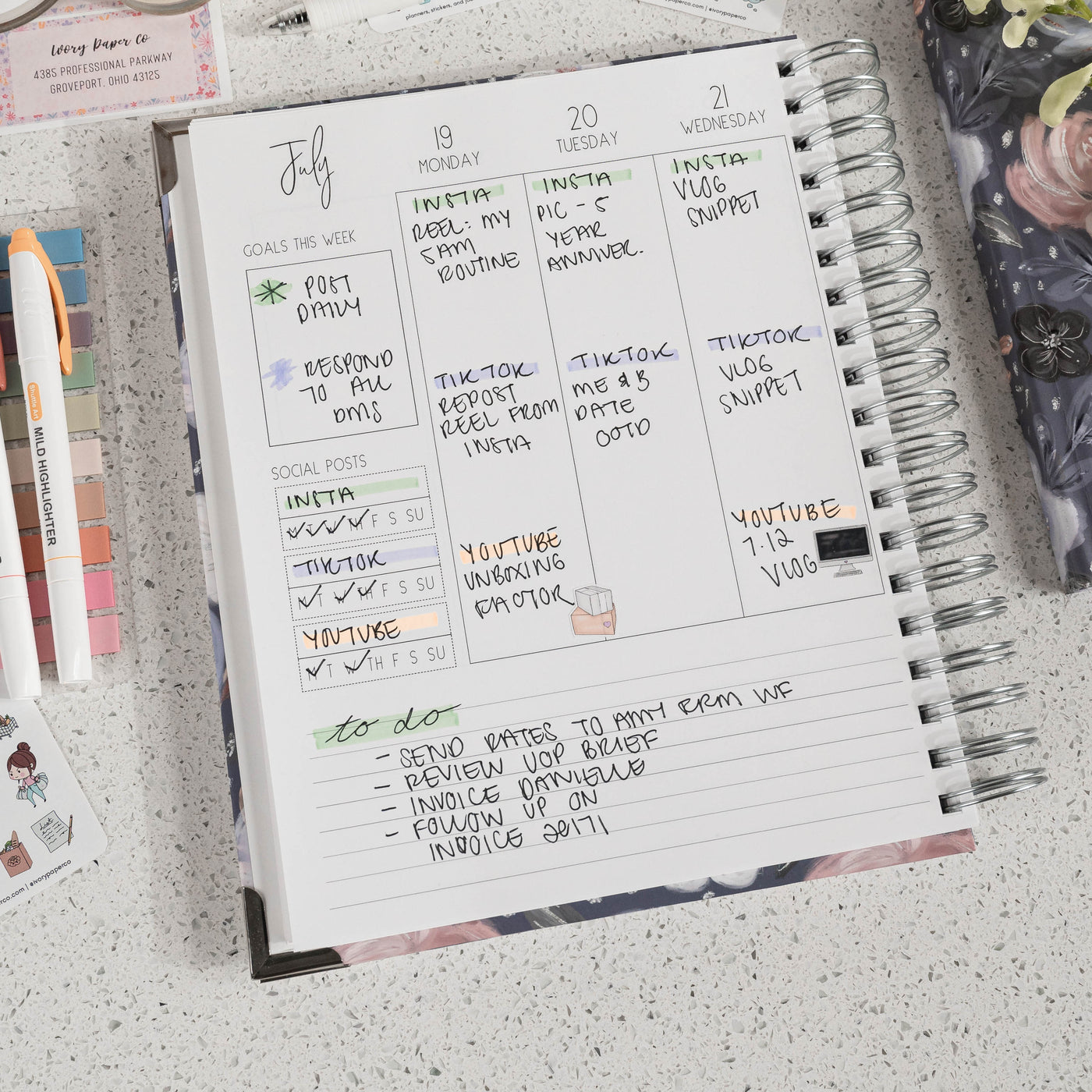 Ivory Paper Co | Planners, Stationery & Goal Organizers