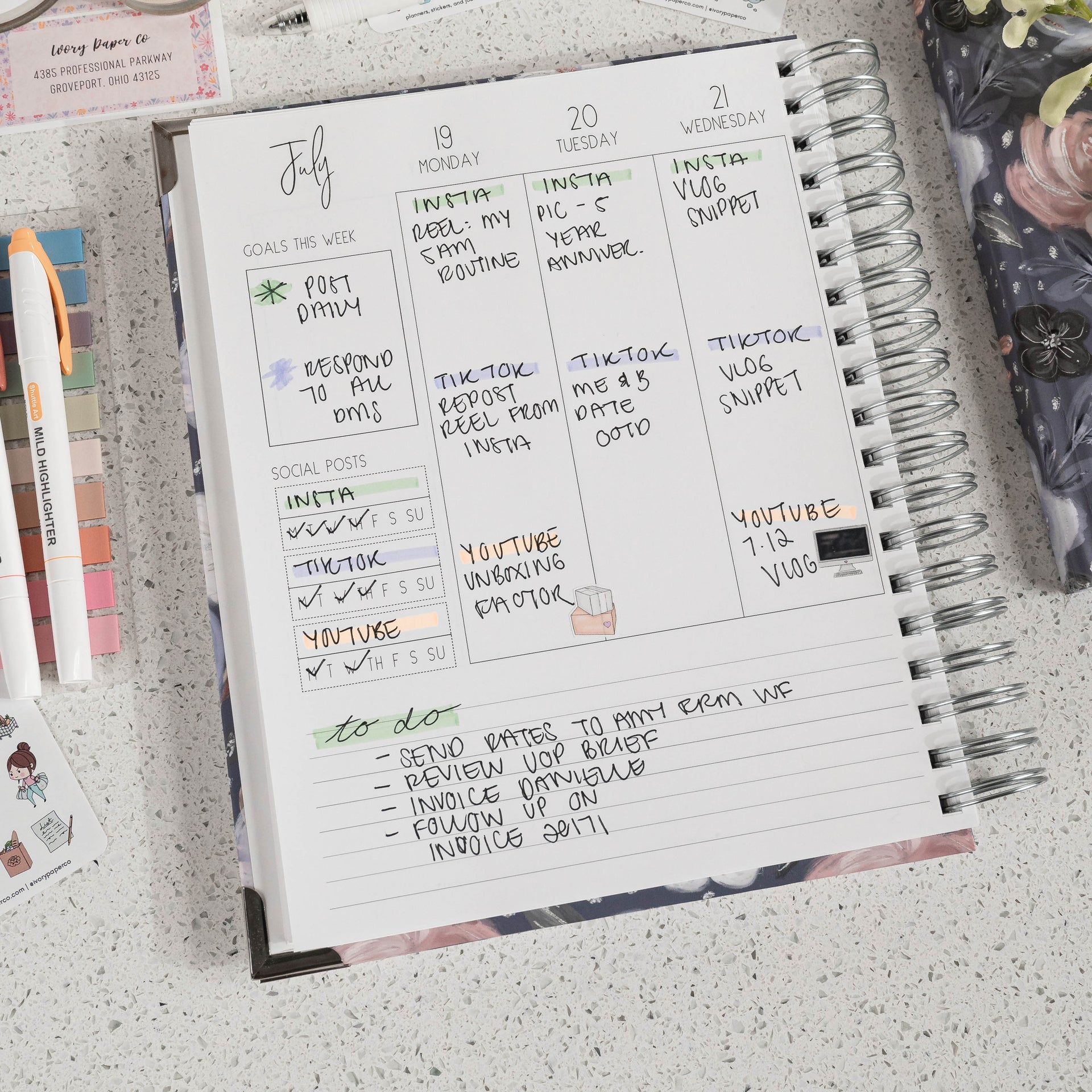 Ivory Paper Co | Planners, Stationery & Goal Organizers