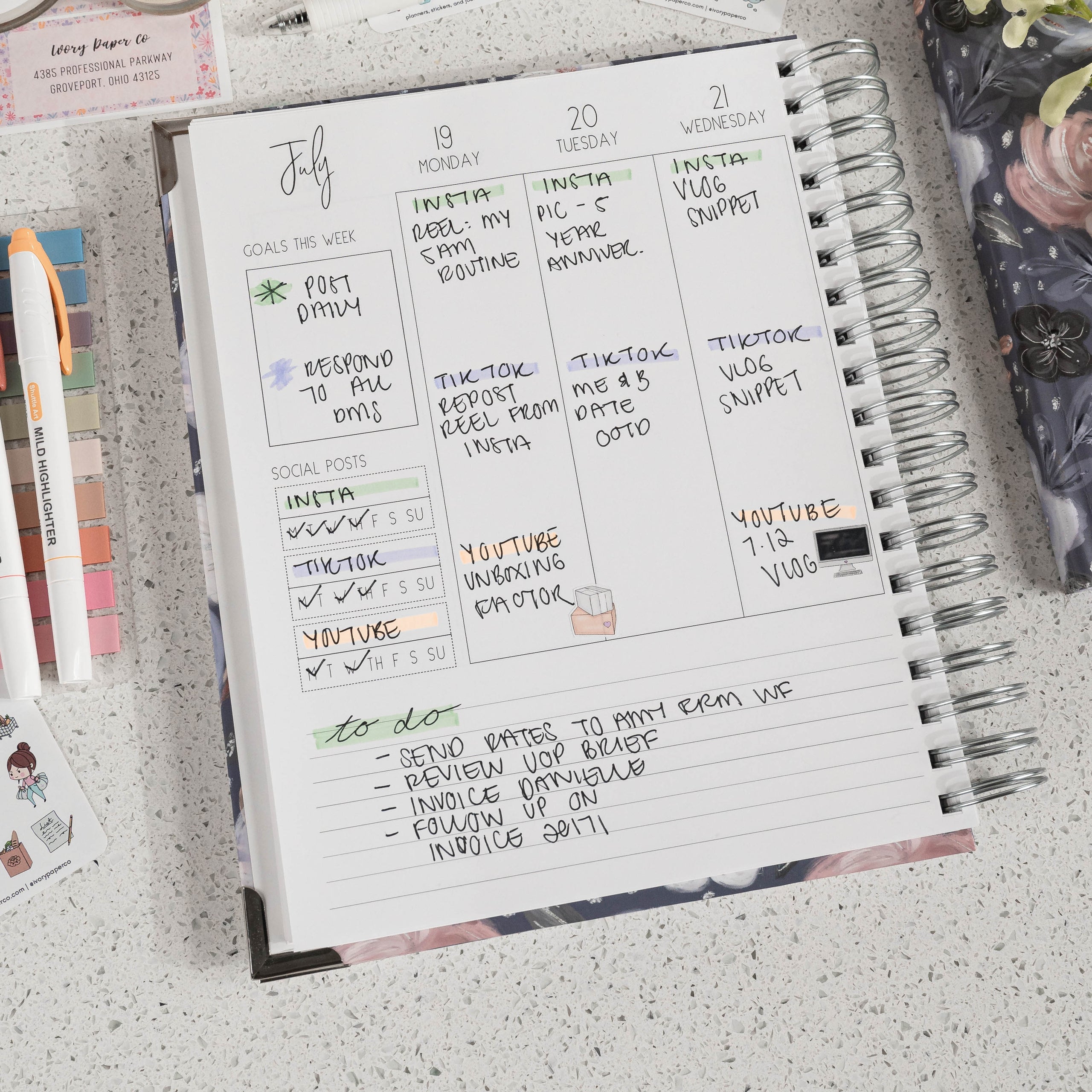 Ivory Paper Co | Planners, Stationery & Goal Organizers