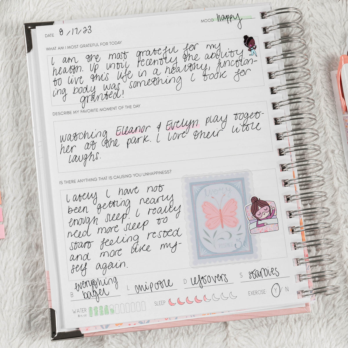 Wellness Journal | Daily Journal Prompts | Ivory Paper Co