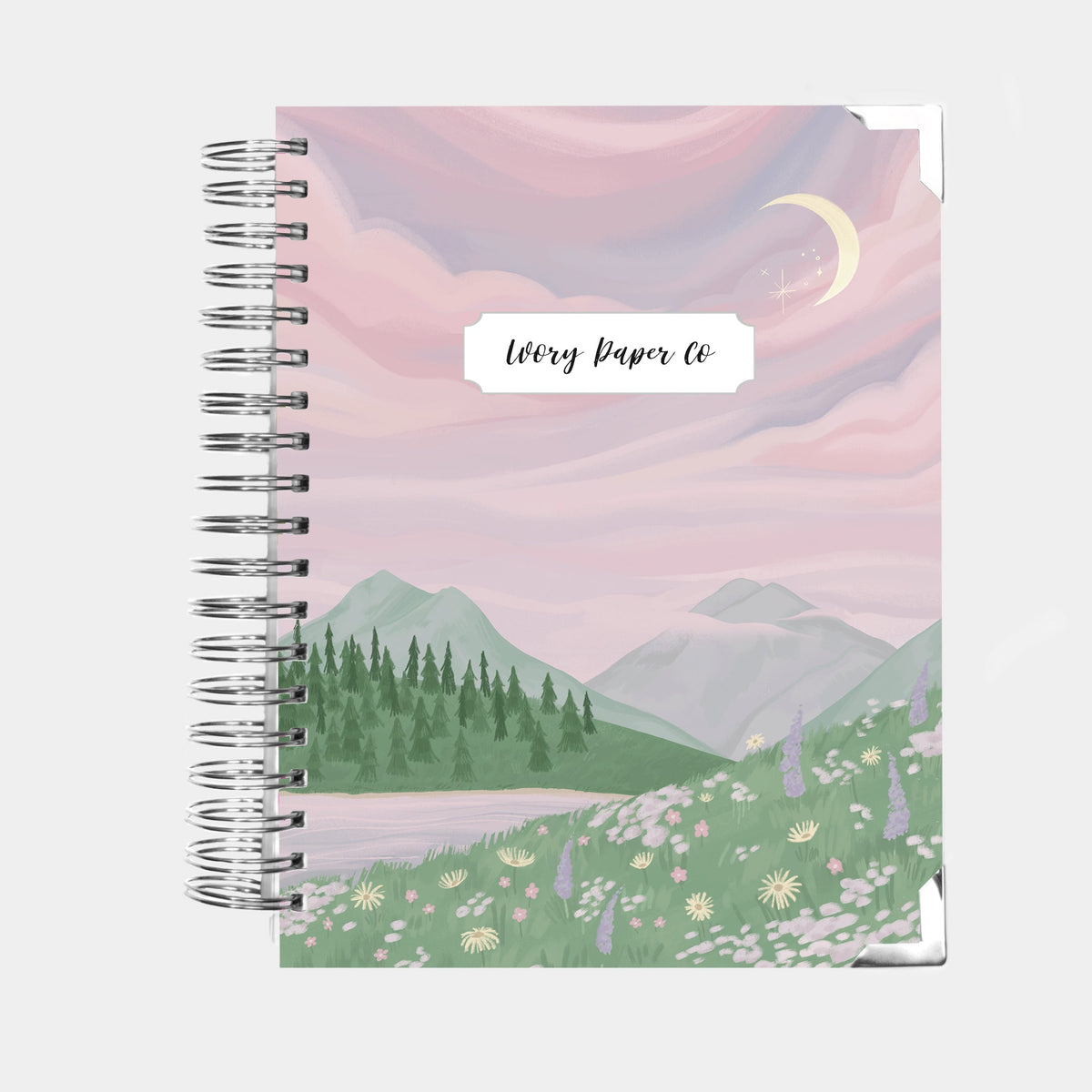 Twilight Mountains Daily Planner for Women – Ivory Paper Co