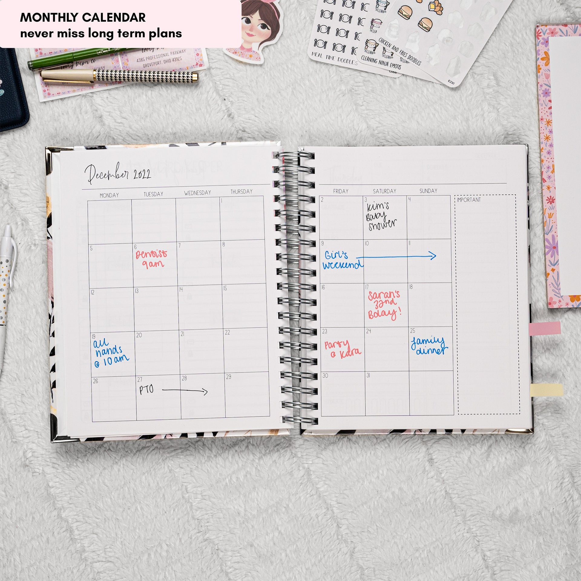 All In One Planner | Ivory Paper Co.