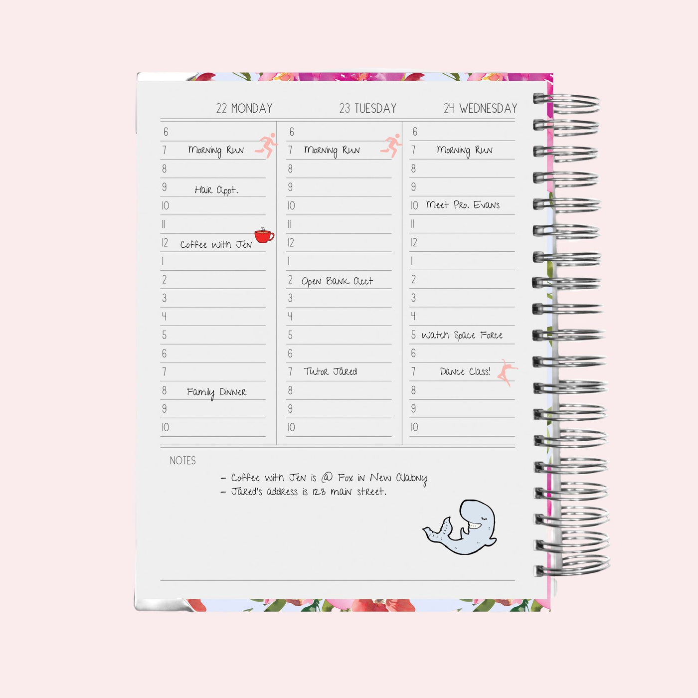 Weekly Horizontal Planner For 2025 | Ultimate Weekly Planner | Ivory ...