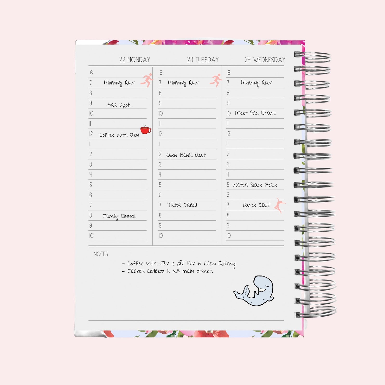 Weekly Horizontal Planner For 2025 | Ultimate Weekly Planner | Ivory ...